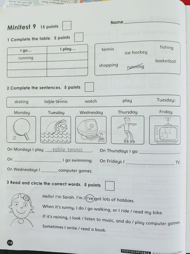 Angličtina 18.5 – 1.6. – ZŠ Novosedly
